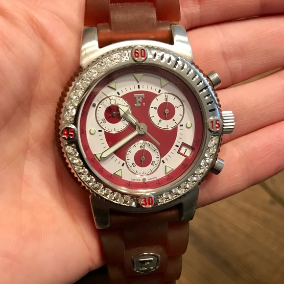 Faconnable | Accessories | Faonnable Diamond Chronograph Facomarine ...